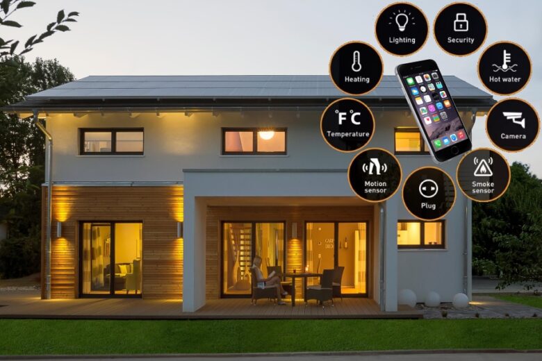 Safe Life in a Smart House - Lux Render